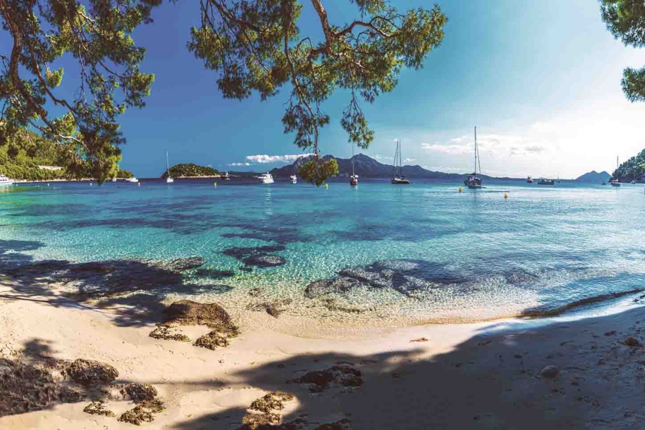 The major hotspots in Formentor, Majorca